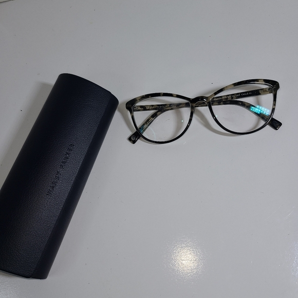 Warby Parker | Accessories | Warby Parker Louise W 89 Eyeglasses Frames Gray Tortoise | Poshmark